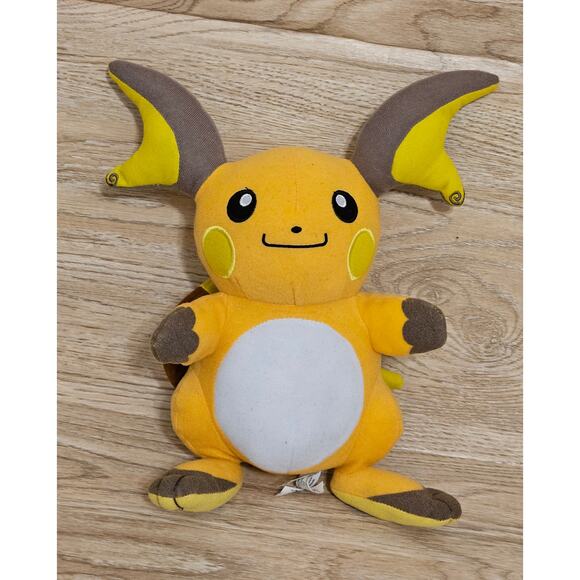 Pokémon | Toys | Official Raichu Pokmon Plush Stuffed Animal Toy ...